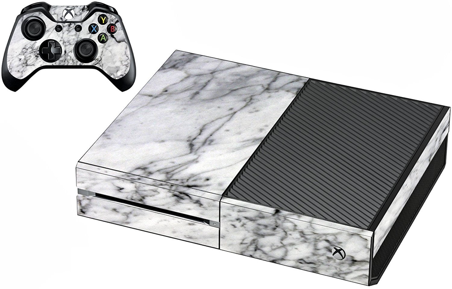 VWAQ Xbox One Marble Skin For Console And Controller Pattern Skins For ...