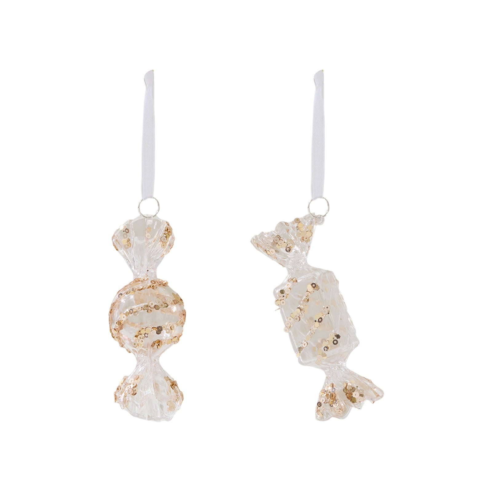 VWRXBZ Christmas Ornaments, 4.1x1.56 Inch Christmas Decorations Festive ...