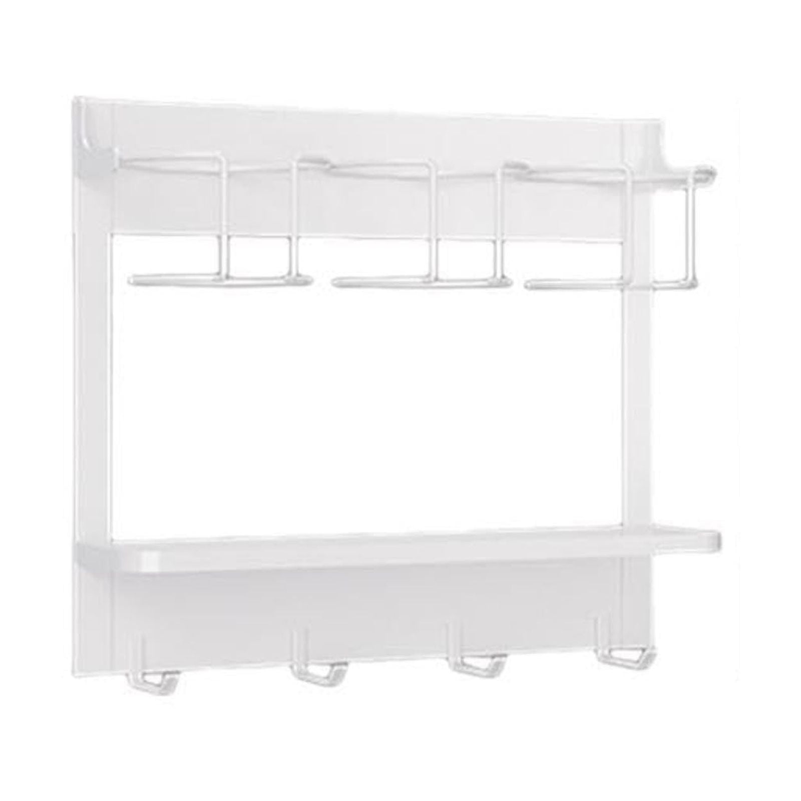 VWRXBZ Wall Shelves 2-in-1 Magnetic Water Bottle Organizer Compatible ...
