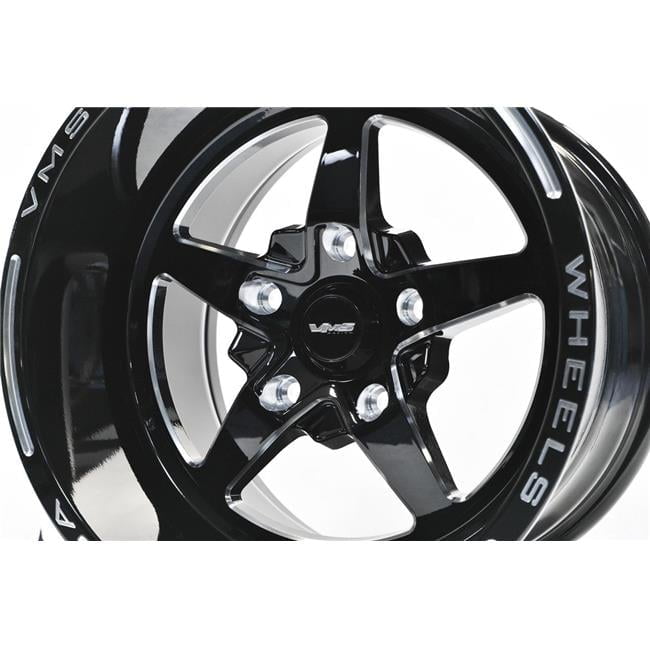 VWST021 15 x 10 in. Bolt Pattern Minus 25 mm Offset VMS V-Star Rim ...