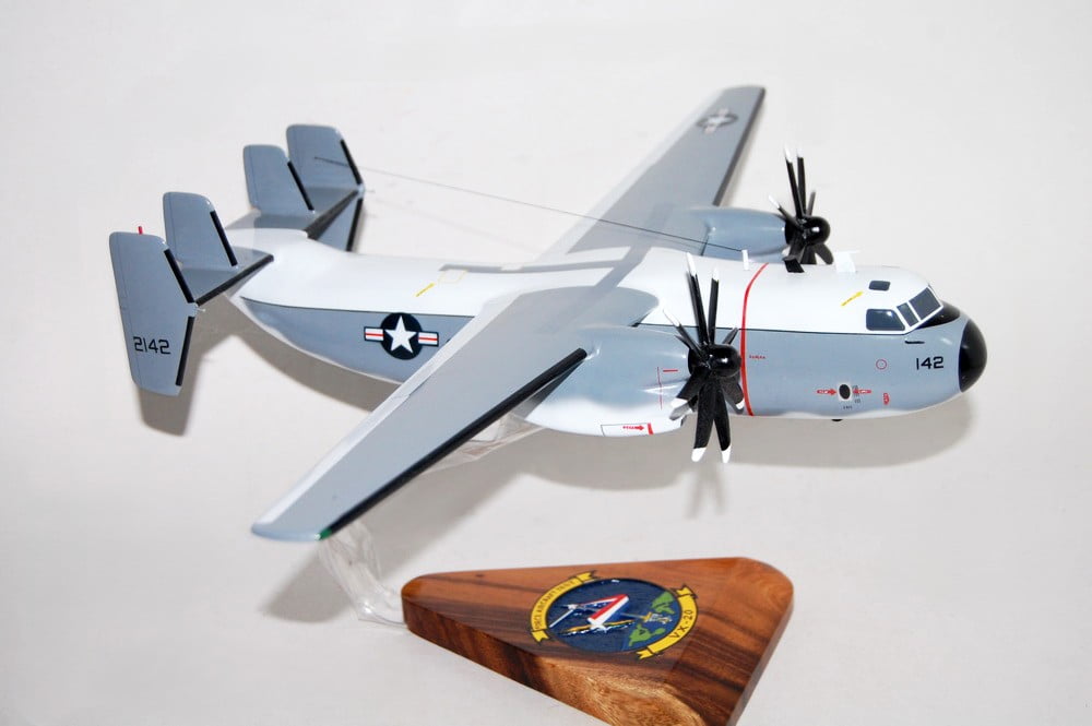 VX-20 C-2A Greyhound, Greyhound Model, 1/54th Scale, Mahogany, Navy ...