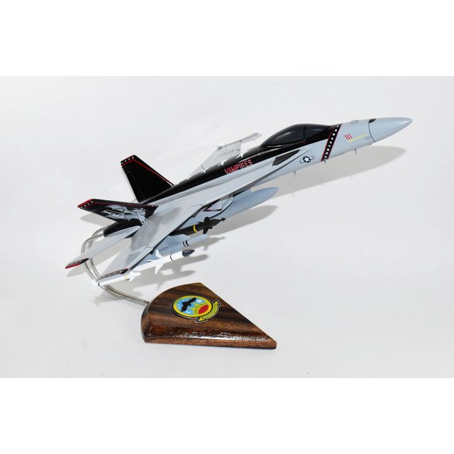 VX-9 Vampires F/A-18E Model, Navy, 1/40th (18) Scale, Mahogany, Fighter ...