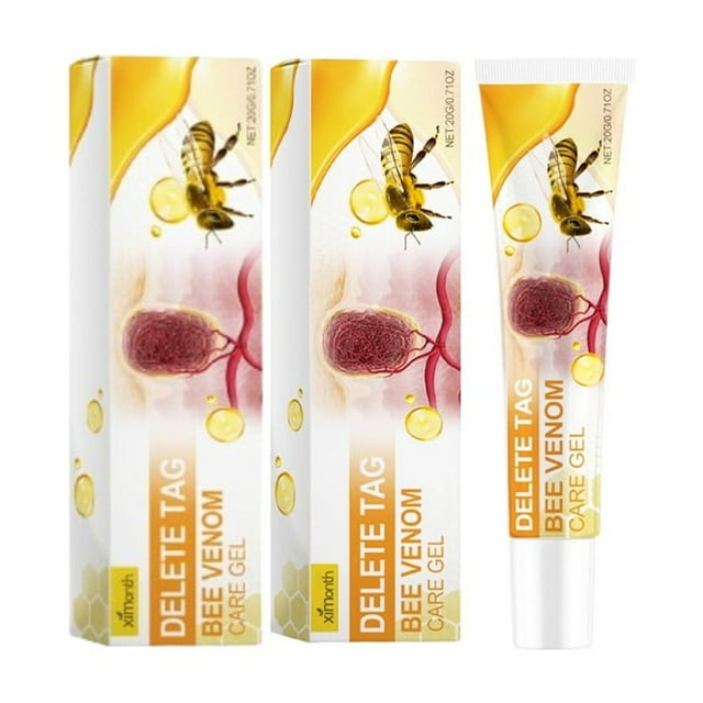 VXARARL Bee Relief Ointment, Bee Gel, And Bee Can Remove Skin Pimples ...