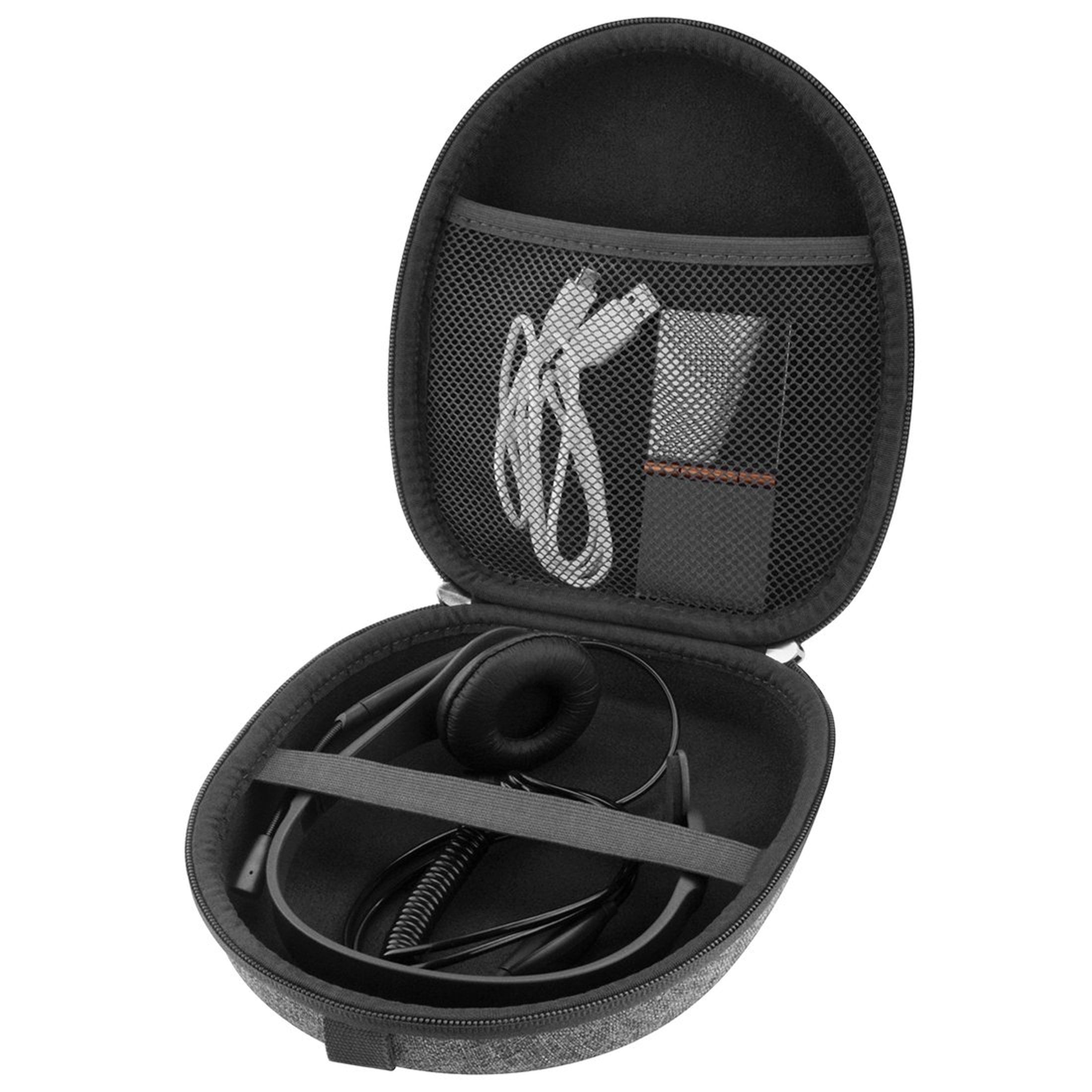 VXI BlueParrott Headphones Hard Shell Travel Case with Cable Storage ...