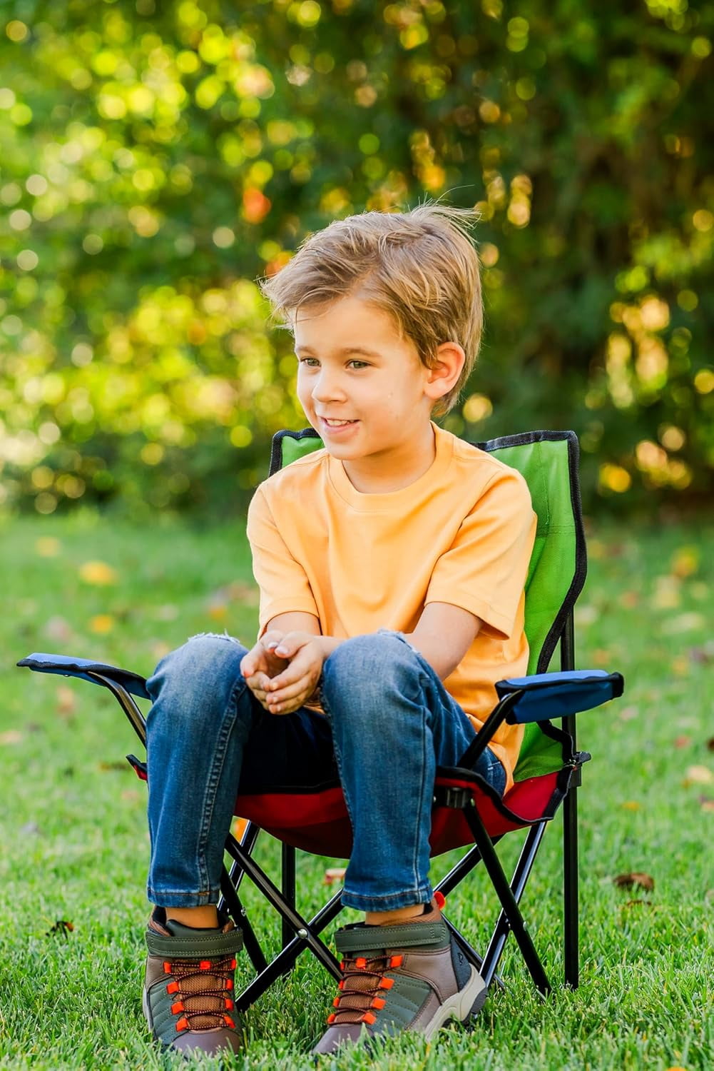 VYIBONTI Tri-Color Super Duper Folding Chair (56134) - Walmart.com