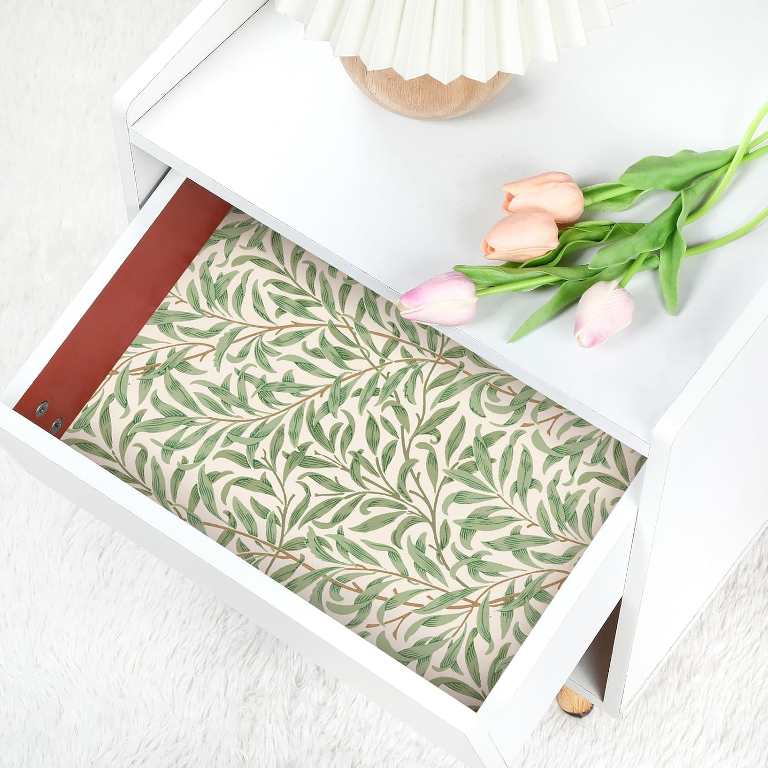 VYIHBO 30 Sheets Floral Scented Drawer Liners 14 x 19.5 Inch Dresser ...