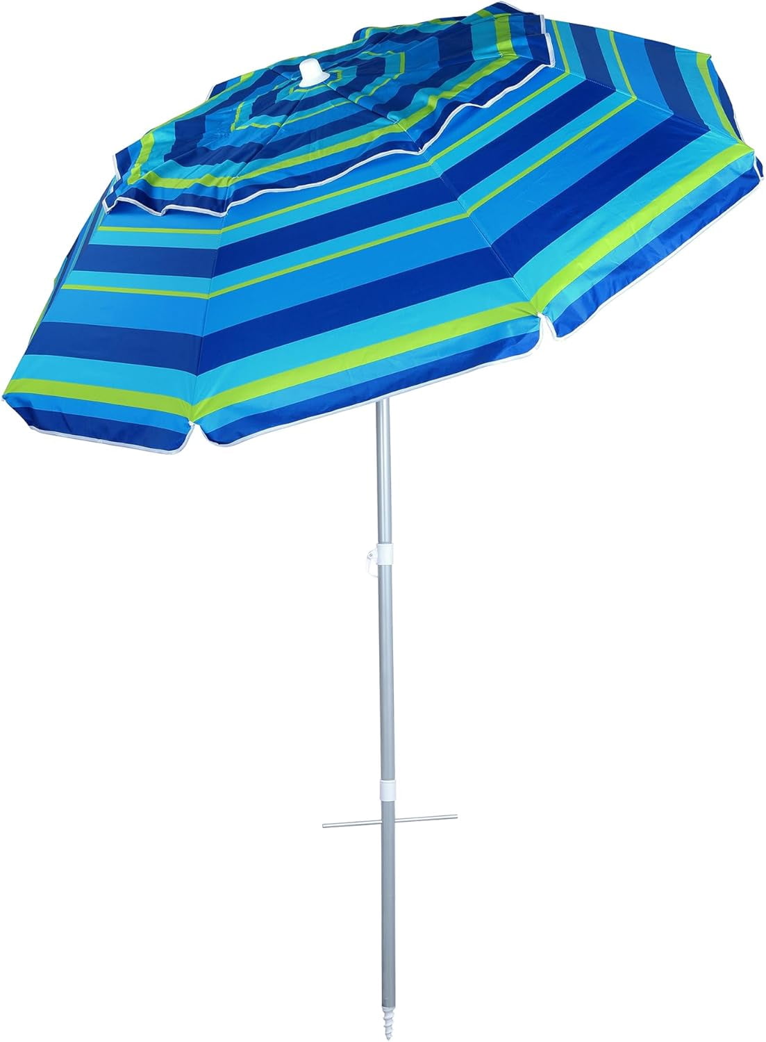 VYIHBO 6.5ft Beach with Tilt Sand and UV50+ Sun Lightweight & Portable ...