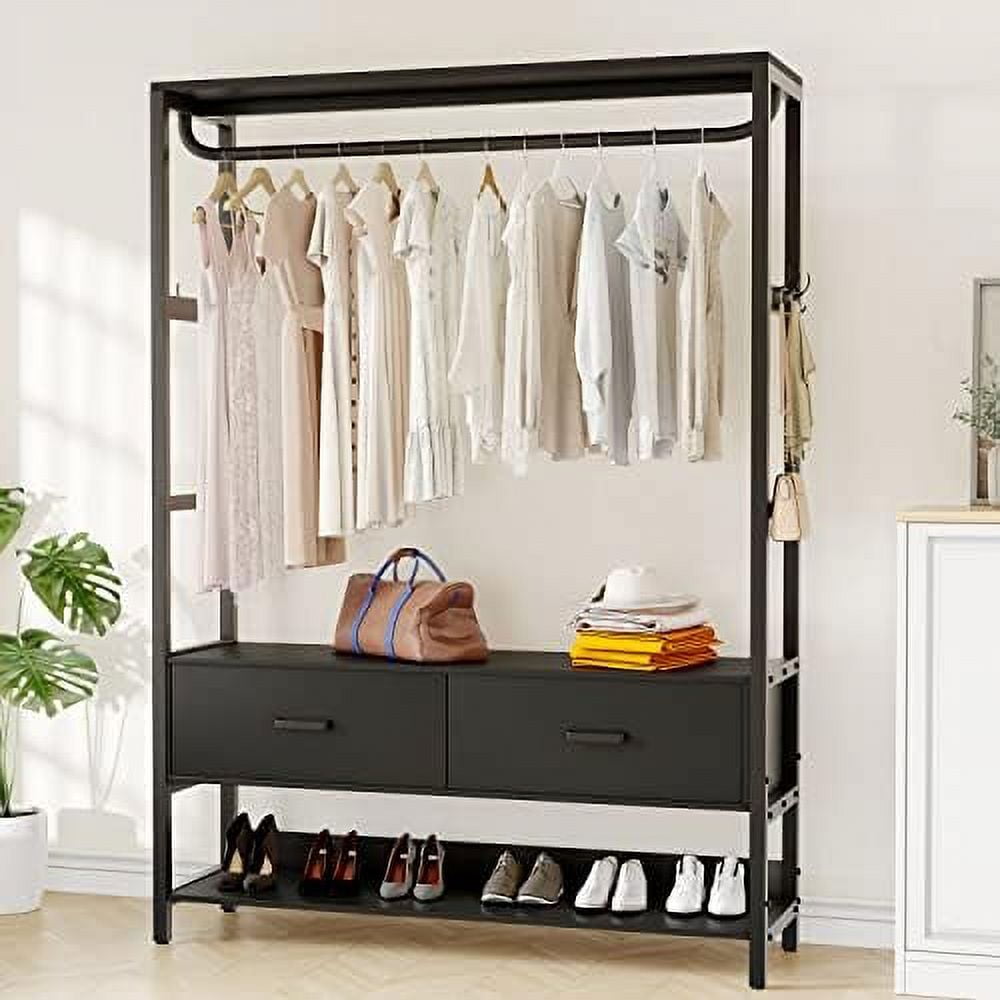 VYIHBO 650lbs Heavy Duty Free Standing Closet Organizers and Shelves ...