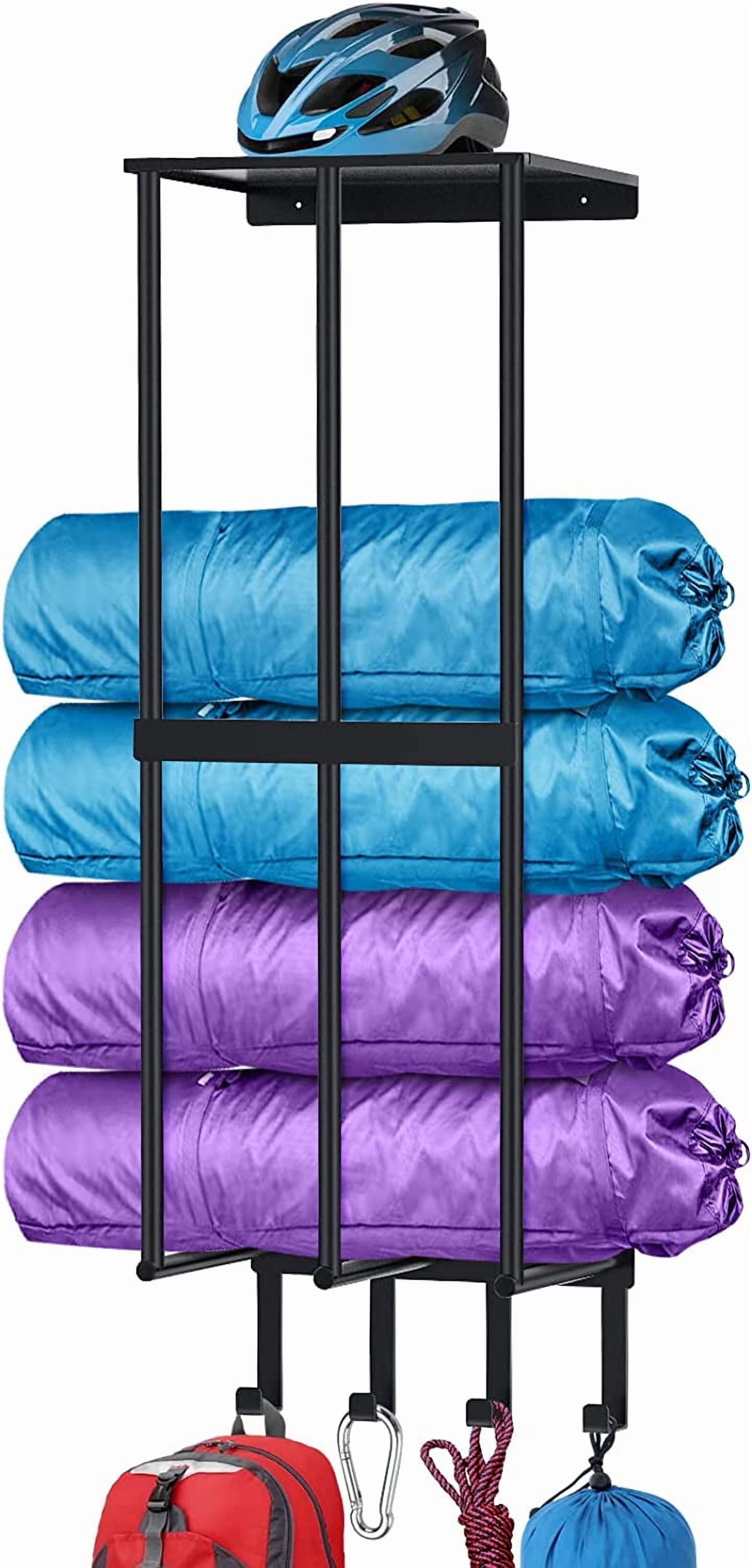 cugvbin Camping Chair Wall Storage for Garage - Metal Rack Holder ...