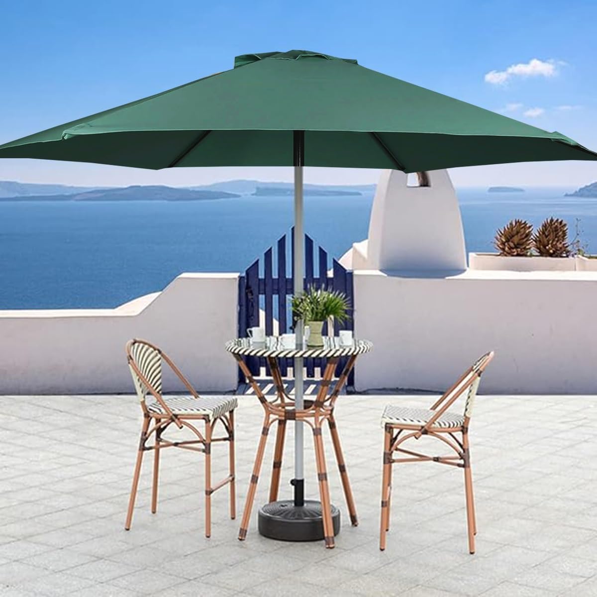 VYIHBO Cover Canopy QWVGYUOP Top For 6 Ribs Fade Resistant Tear ...