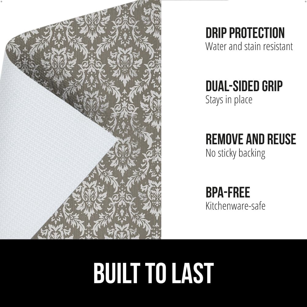 VYIHBO DripGuard Drawer and Shelf Liner for Cabinet Slip Resistant Non ...
