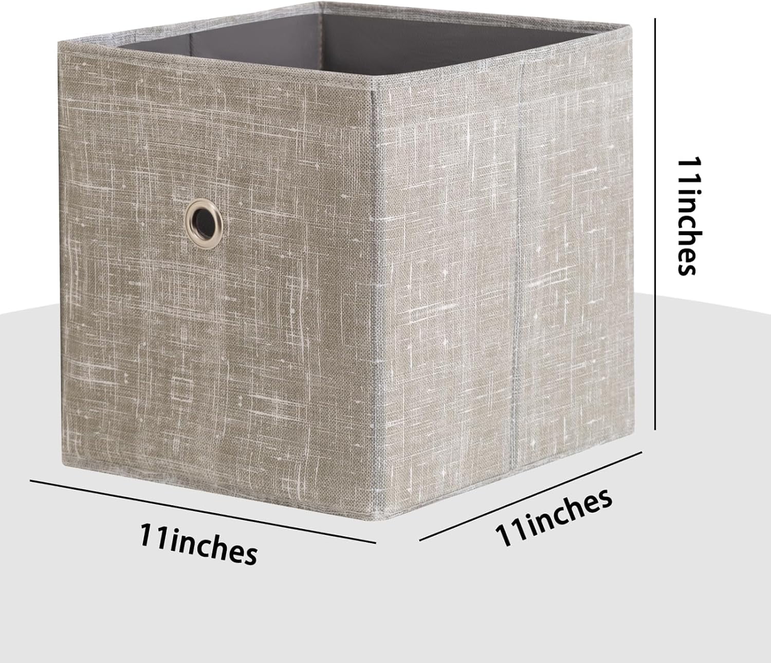 VYIHBO Foldable Storage Cubes Bins 11 Inch Cloth Storage Cube Fabric ...