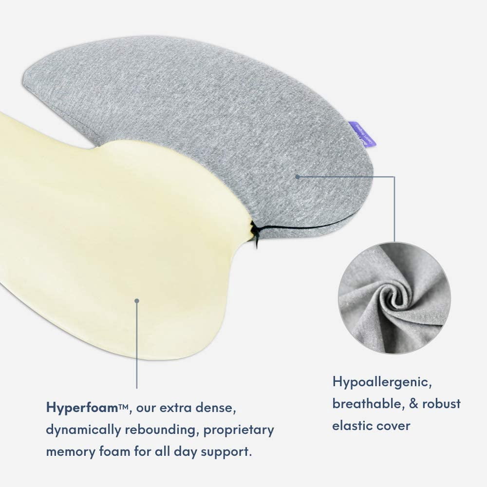 VYIHBO HIPOTY Extra Dense Lumbar Pillow - Patented Ergonomic Multi ...