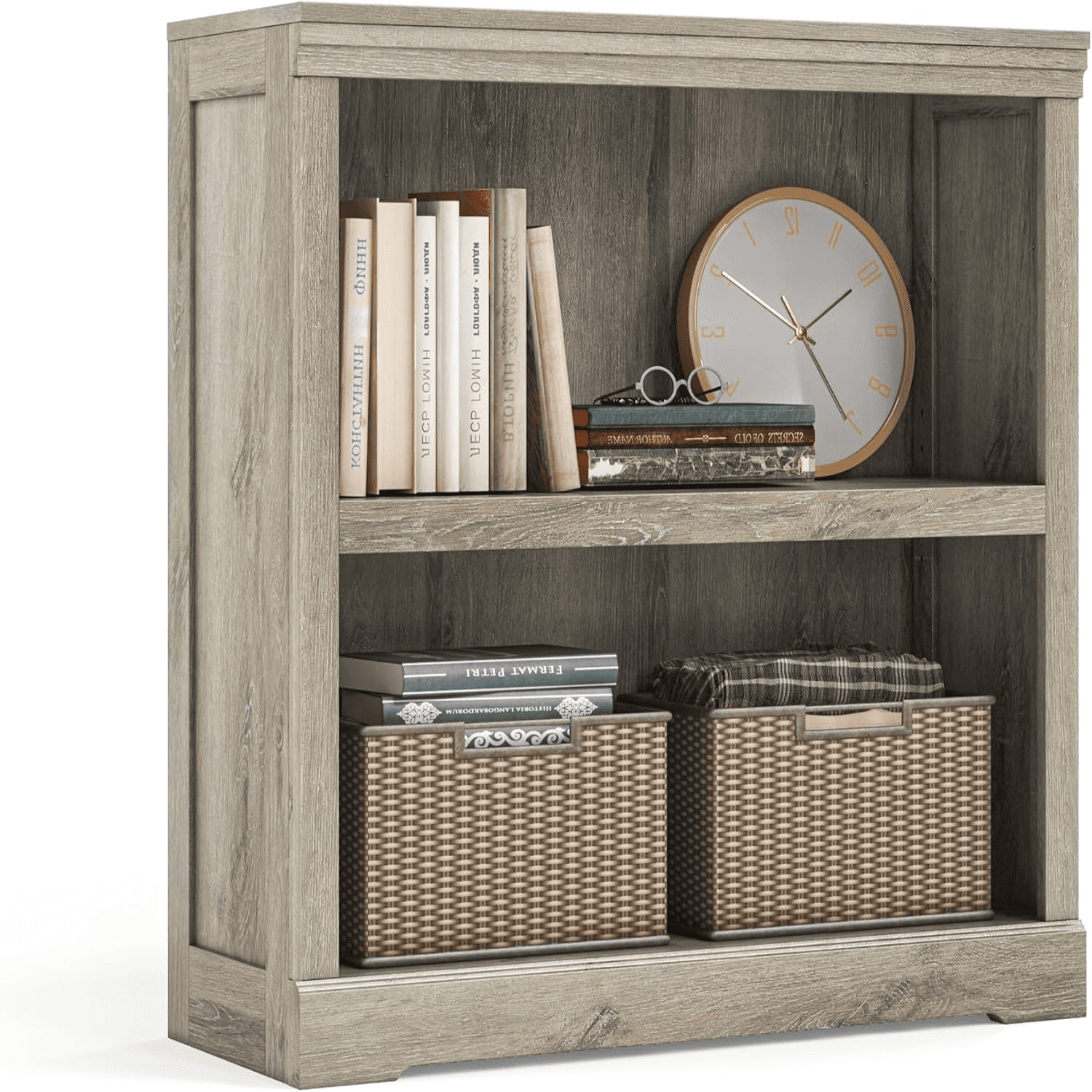 VYIHBO LINSY 5-Shelf Bookcase Bookshelves Floor Standing Display ...