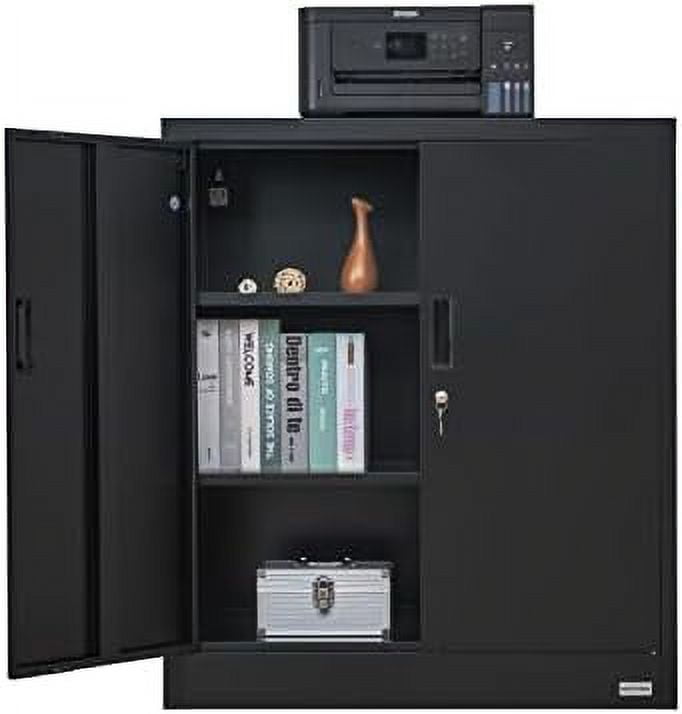 VYIHBO Steel SnapIt Cabinet 72 Inch Metal Cabinet with Locking Doors ...