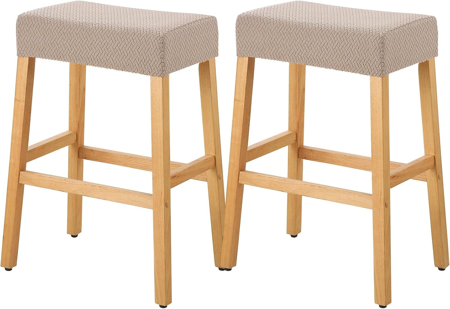 VYIHBO Stool Covers Rectangle - 4 Pack Stretch Waterproof Saddle Seat ...