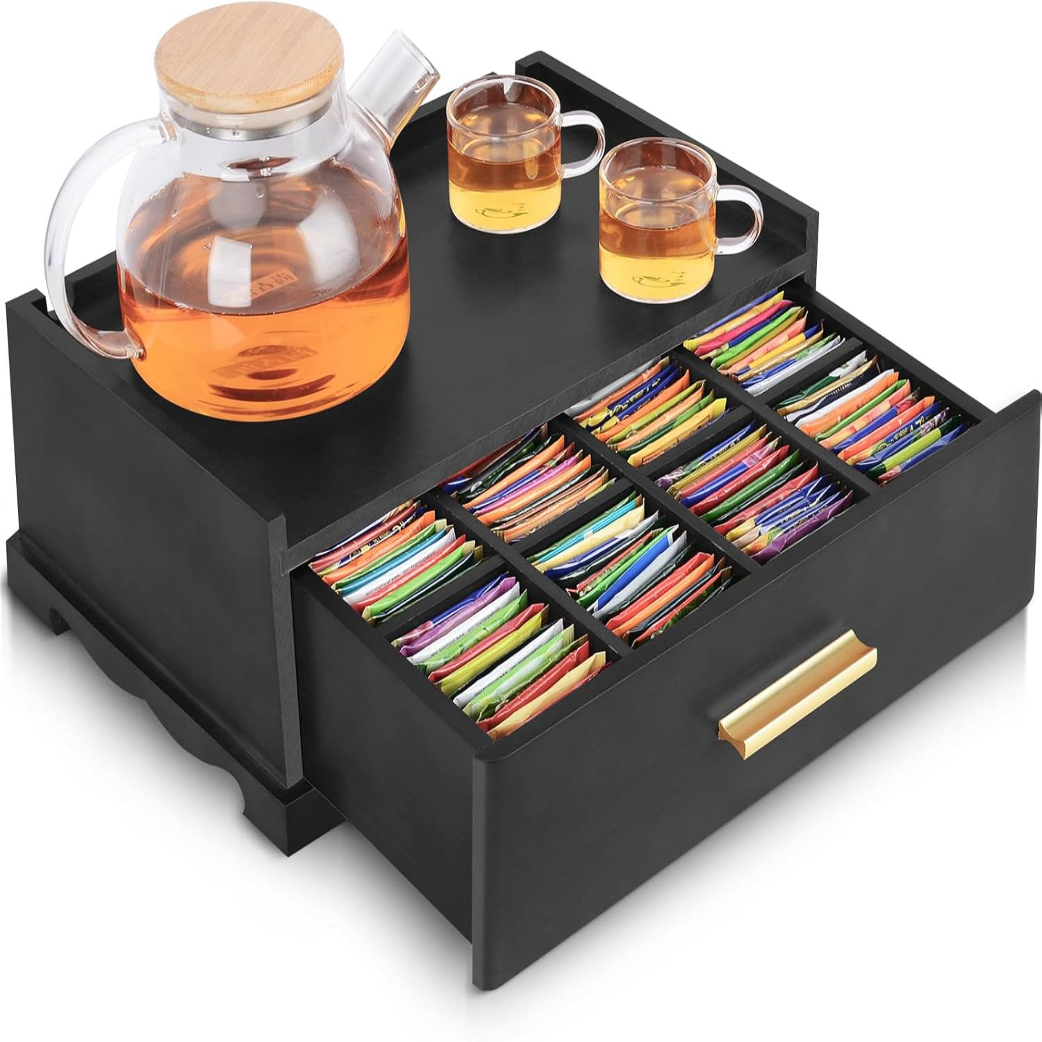 VYIHBO Tea Bag Organizer Tea Organizers and Storage Tea Organizer ...