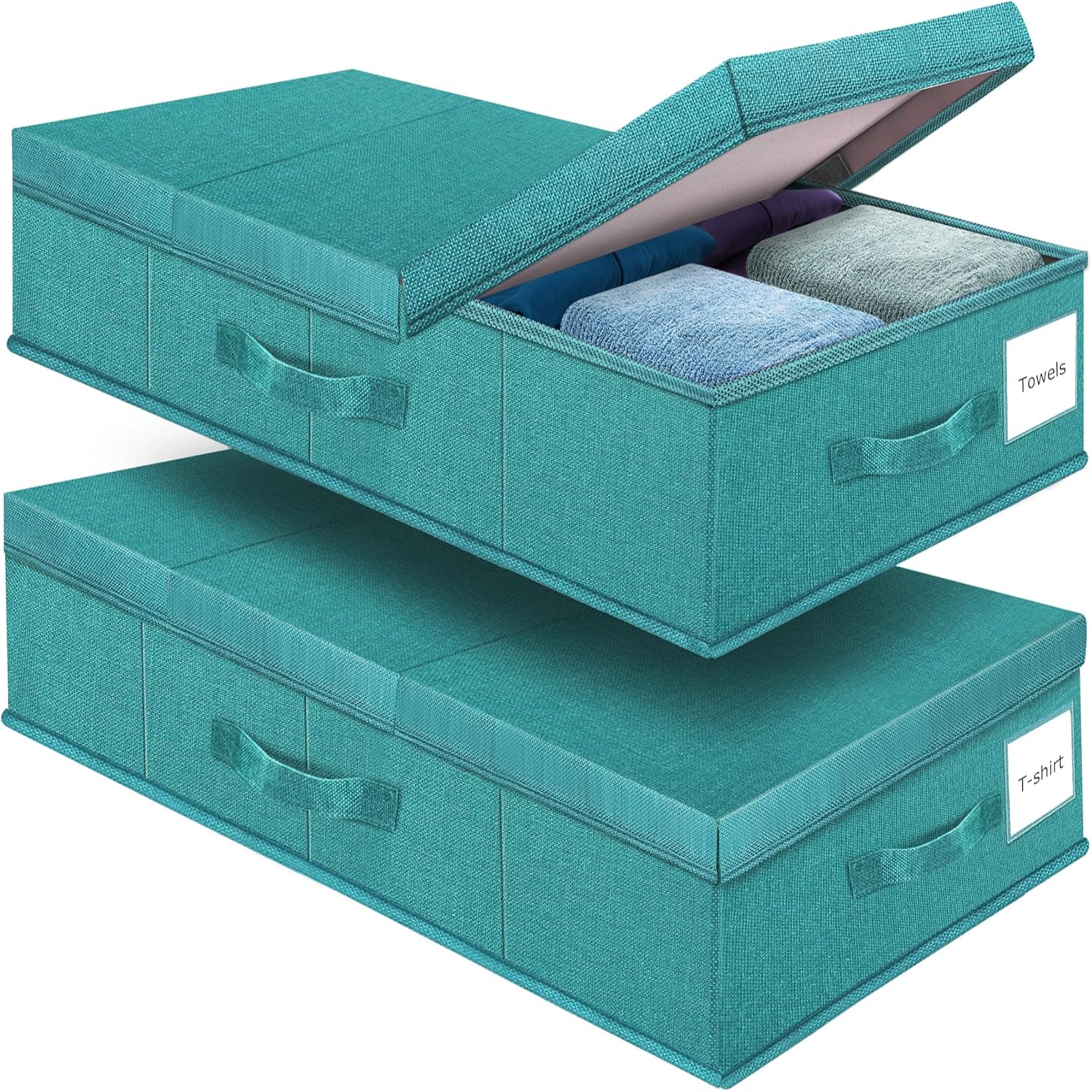 VYIHBO Underbed Storage Containers Bin with Lids Large Under Bed ...