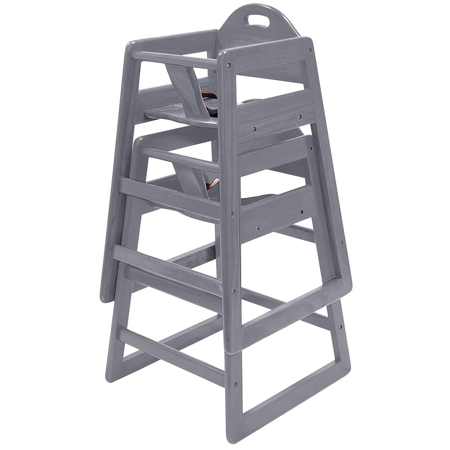 VYIHBO Wooden High Chair for Baby & Toddler \u2013 Restaurant-Style ...