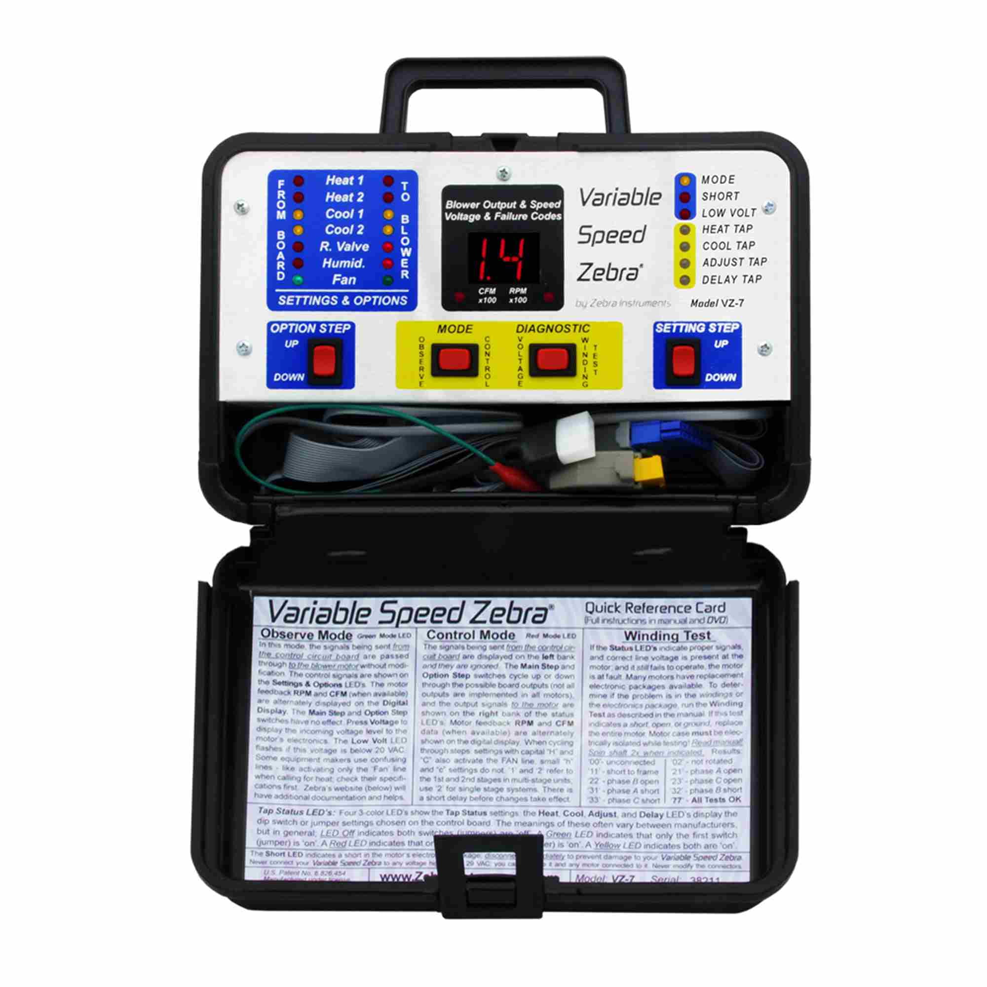VZ-7 Zebra Instruments Motor ECM Tester - Walmart.com