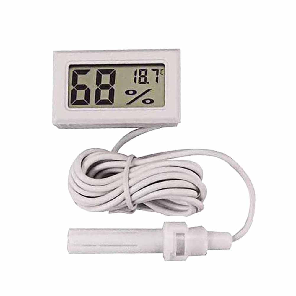 jojofuny Temperature Gauge Home Rectangular White 1Set 2.3x1.9x1.1in ...