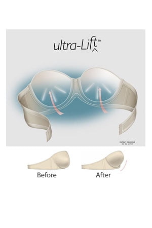 Women's Va Bien 1503 Ultra Lift Hourglass Bustier with Garters (White ...