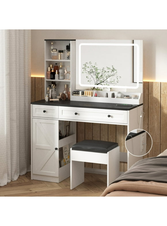 Lighted Makeup Vanity in Makeup Vanities - Walmart.com