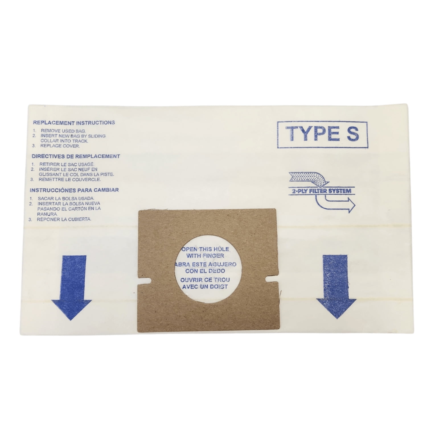 VacBagsUSA® Replacement Vacuum Cleaner Bags for Hoover® Type S 2-Ply ...