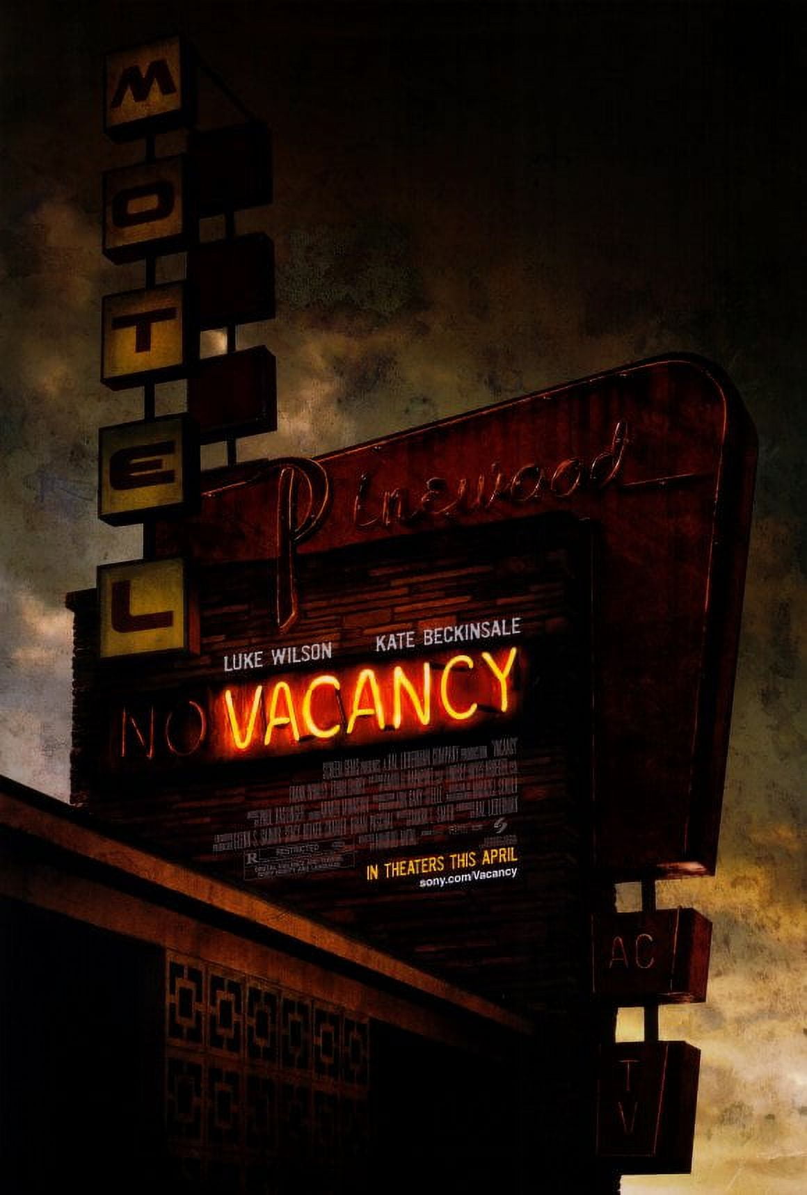 Vacancy - movie POSTER (Style A) (11" x 17") (2007) - Walmart.com
