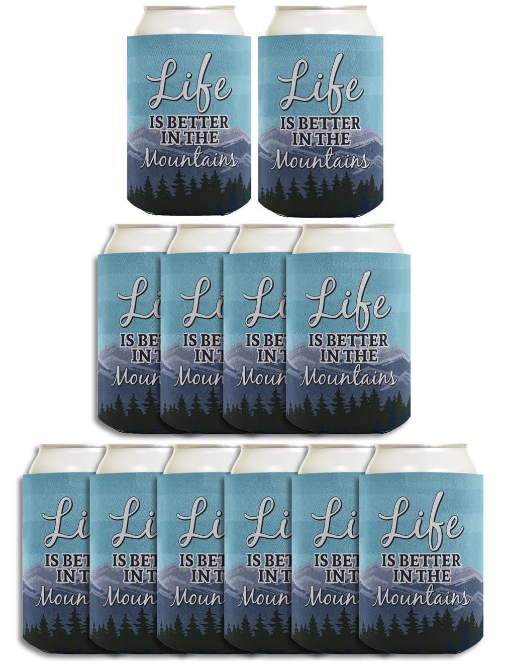 Vacation Accessories Life Is Better In the Mountains 12-Pack Can ...