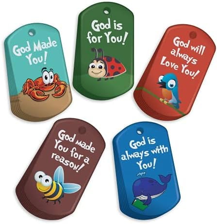 Vacation Bible School (VBS) Bible Verse Brag Tag Value Pack: 250 Tags ...