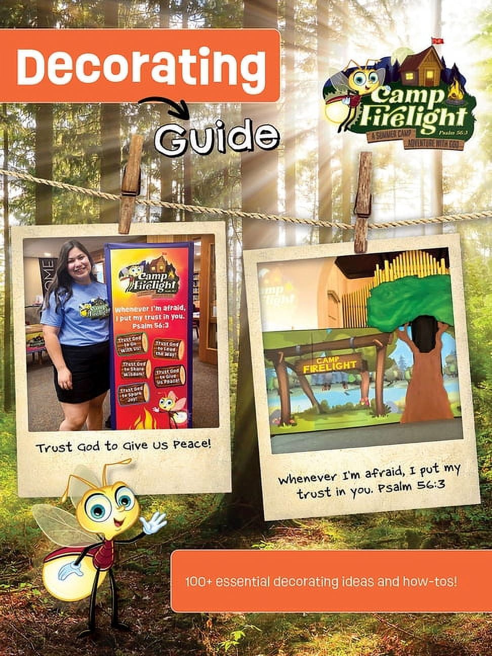 Vacation Bible School (Vbs) 2024 Camp Firelight Decorating Guide: A ...