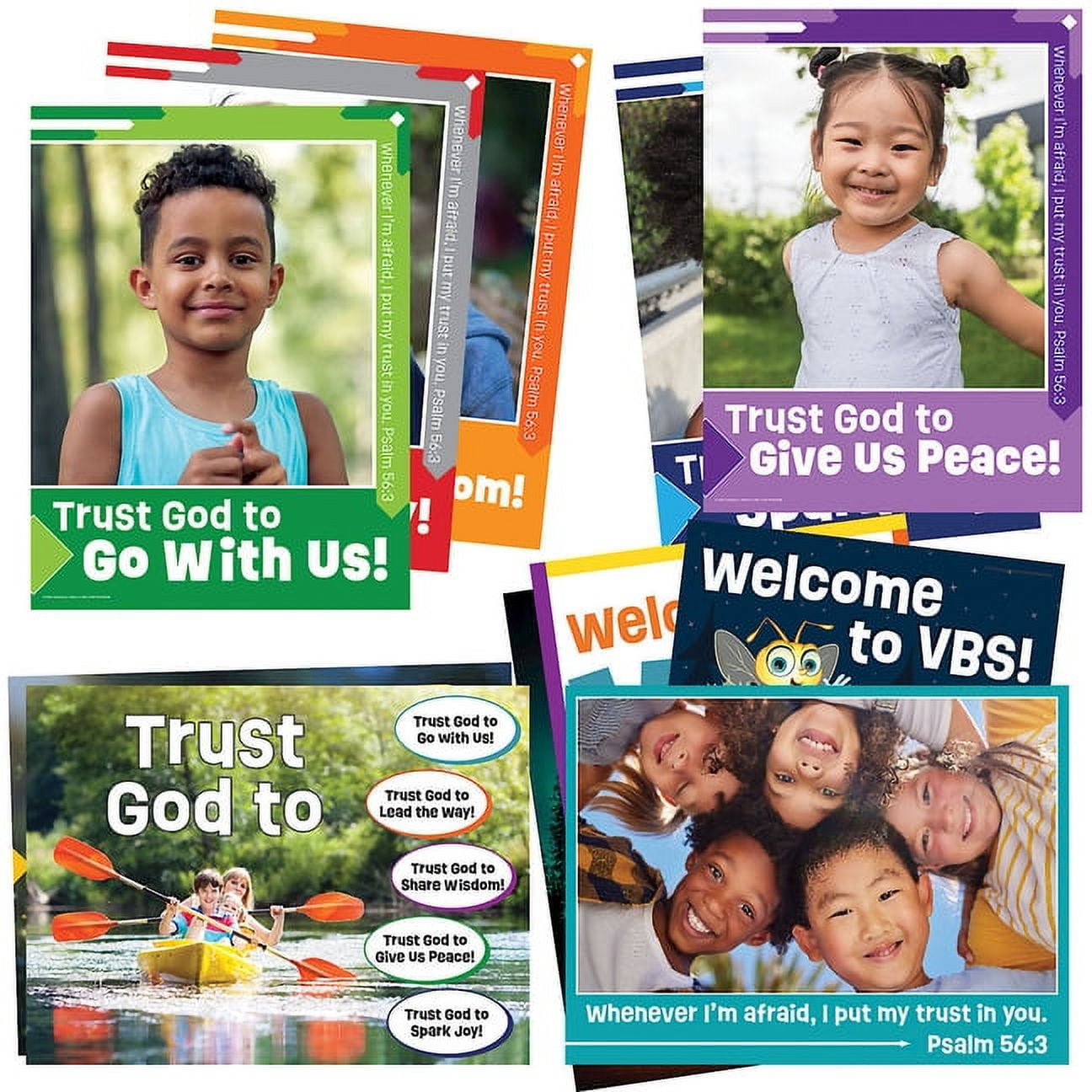 Vacation Bible School (Vbs) 2024 Camp Firelight Decorating Poster Pack ...
