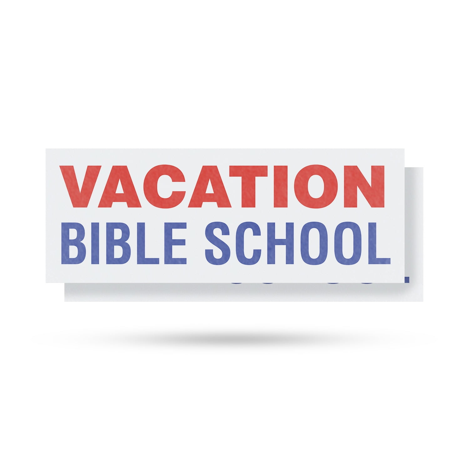 Vacation Bible School Vinyl Decal 2 Pack of 12 Inch x 5 Inch ...