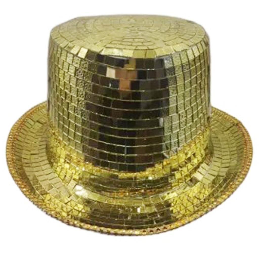 Vacation Panama Hat Mirrored Top Hat for Male Female Comedian Actor ...