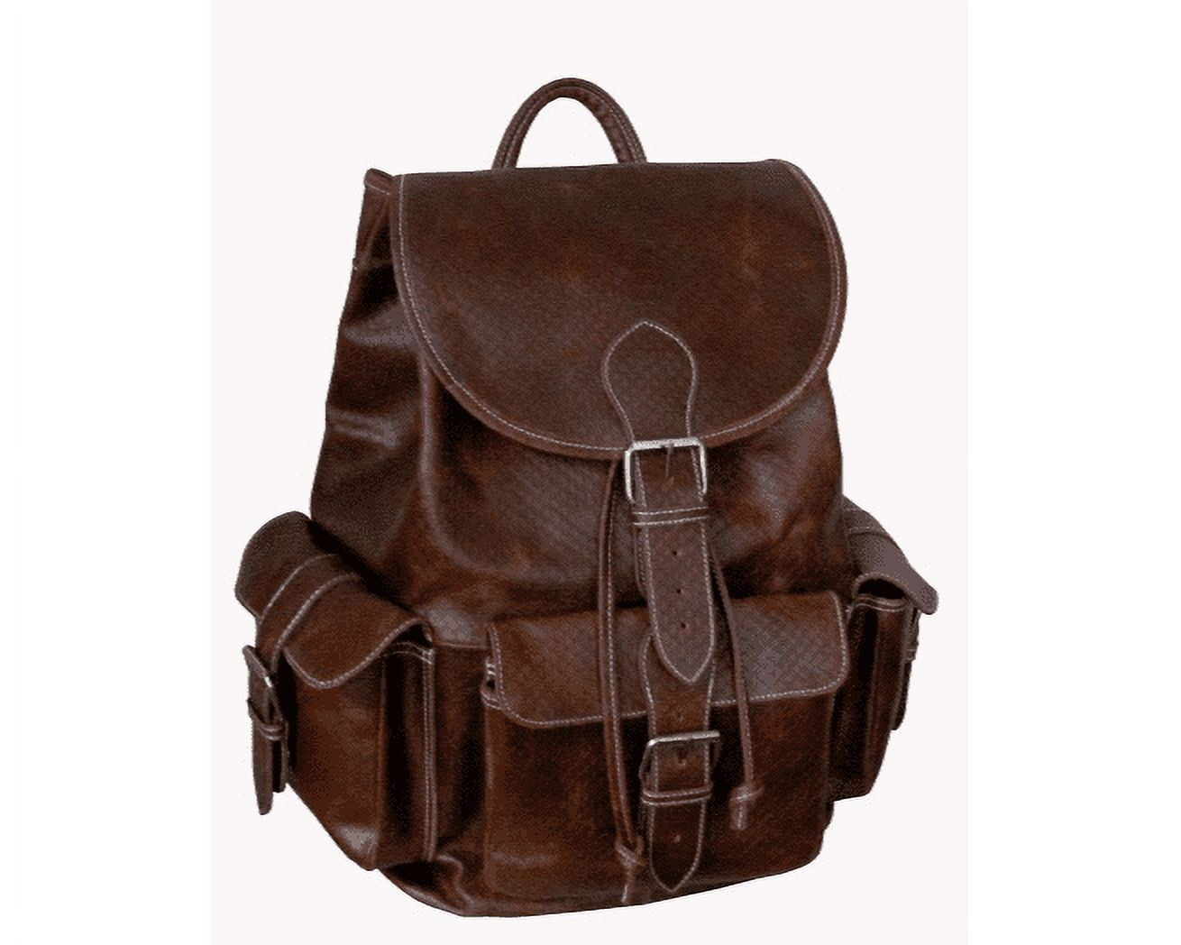 Vacationer Jumbo Leather Backpack - Walmart.com