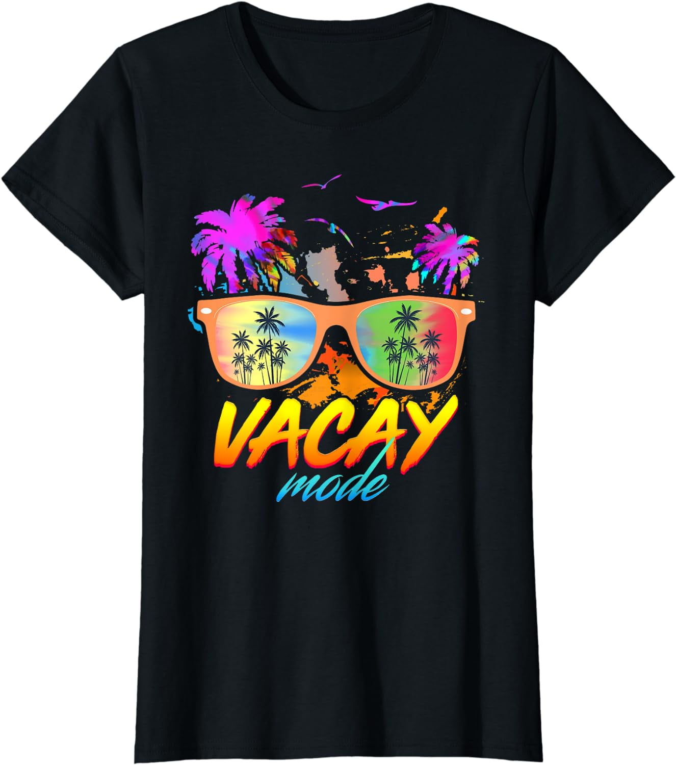 Vacay Mode Beach Sunglasses Summer Vacation Family T-Shirt - Walmart.com