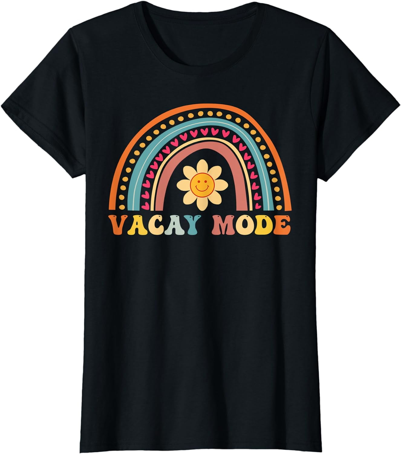 Vacay Mode Retro Vacation Summer For Women & Men T-Shirt - Walmart.com