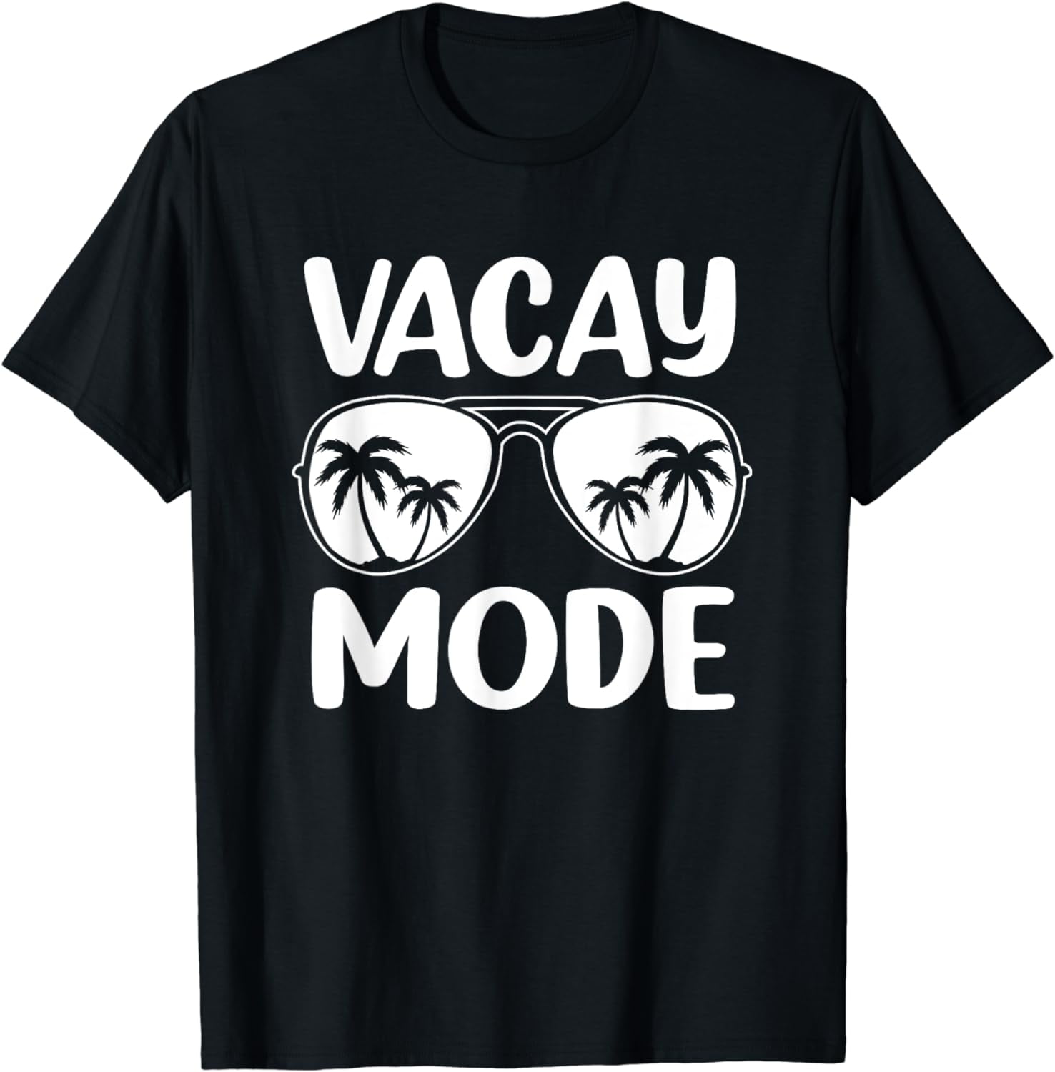Vacay Mode Tropical Summer Beach Vacation Sunset T-Shirt - Walmart.com