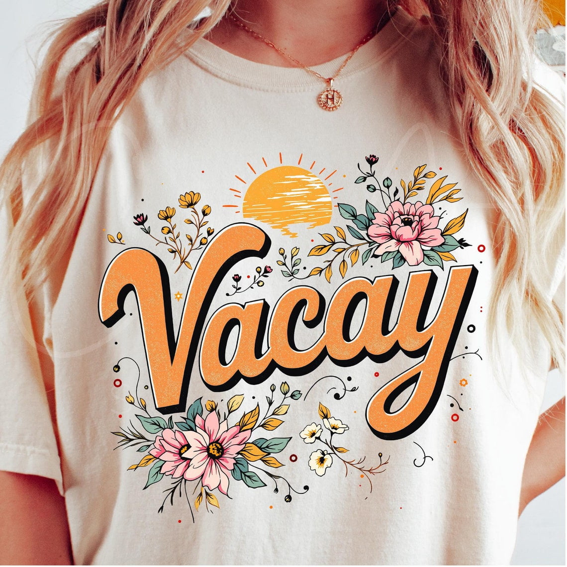 Vacay Png Digital Download, Summer Vacation Sublimation Png, Retro ...