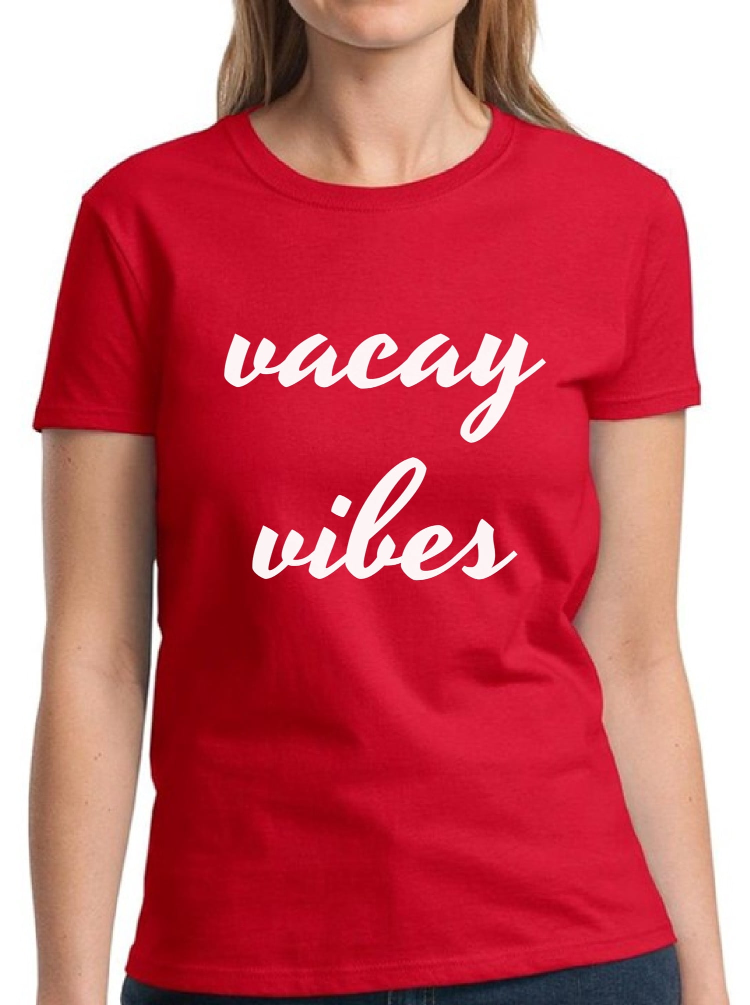 Vacay Vibes White Shirt for Women - S M L XL 2XL 3XL Summer Beach Vibes ...