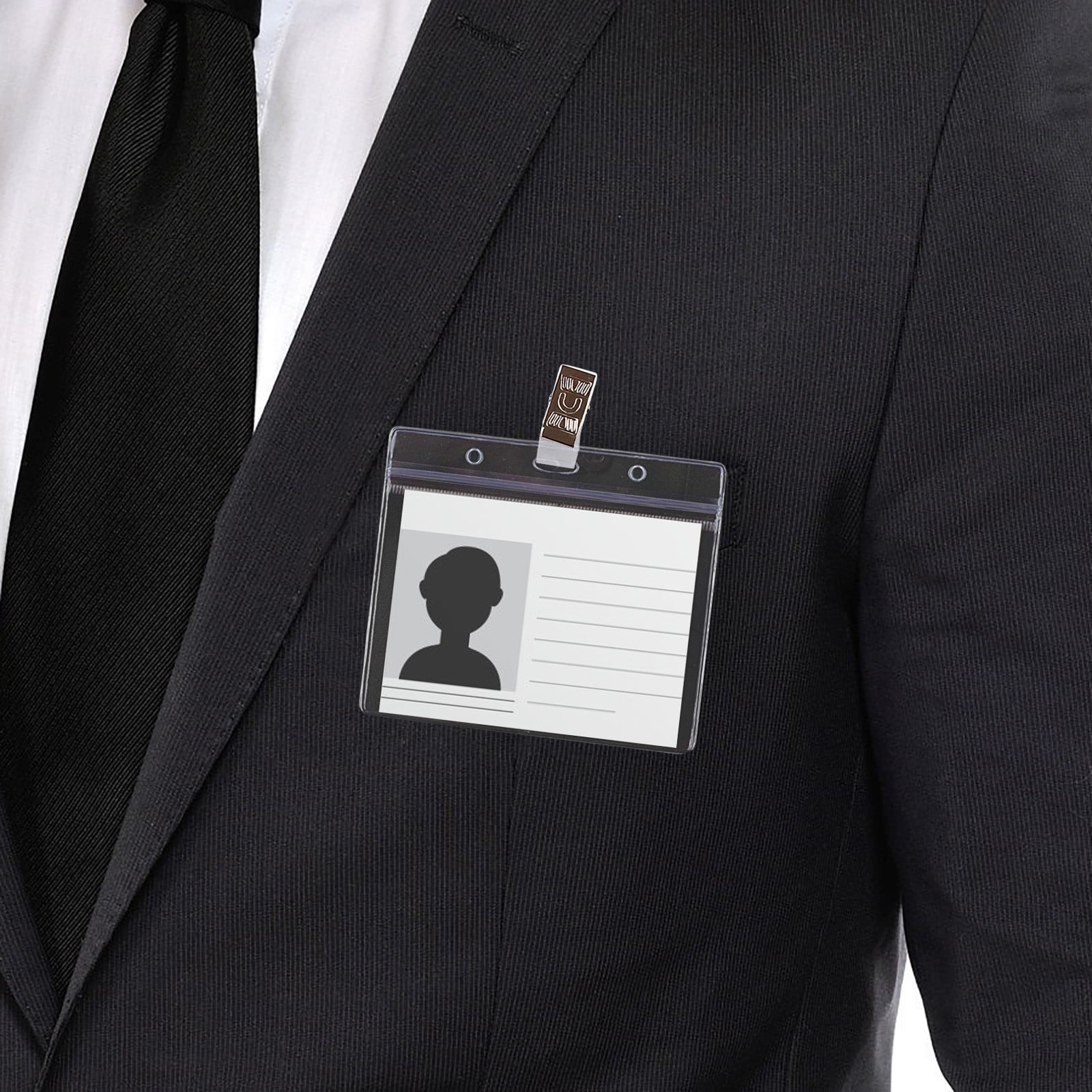 Vaccination Record Card Holder, Clear Plastic Storage, 4x3 Inches ...