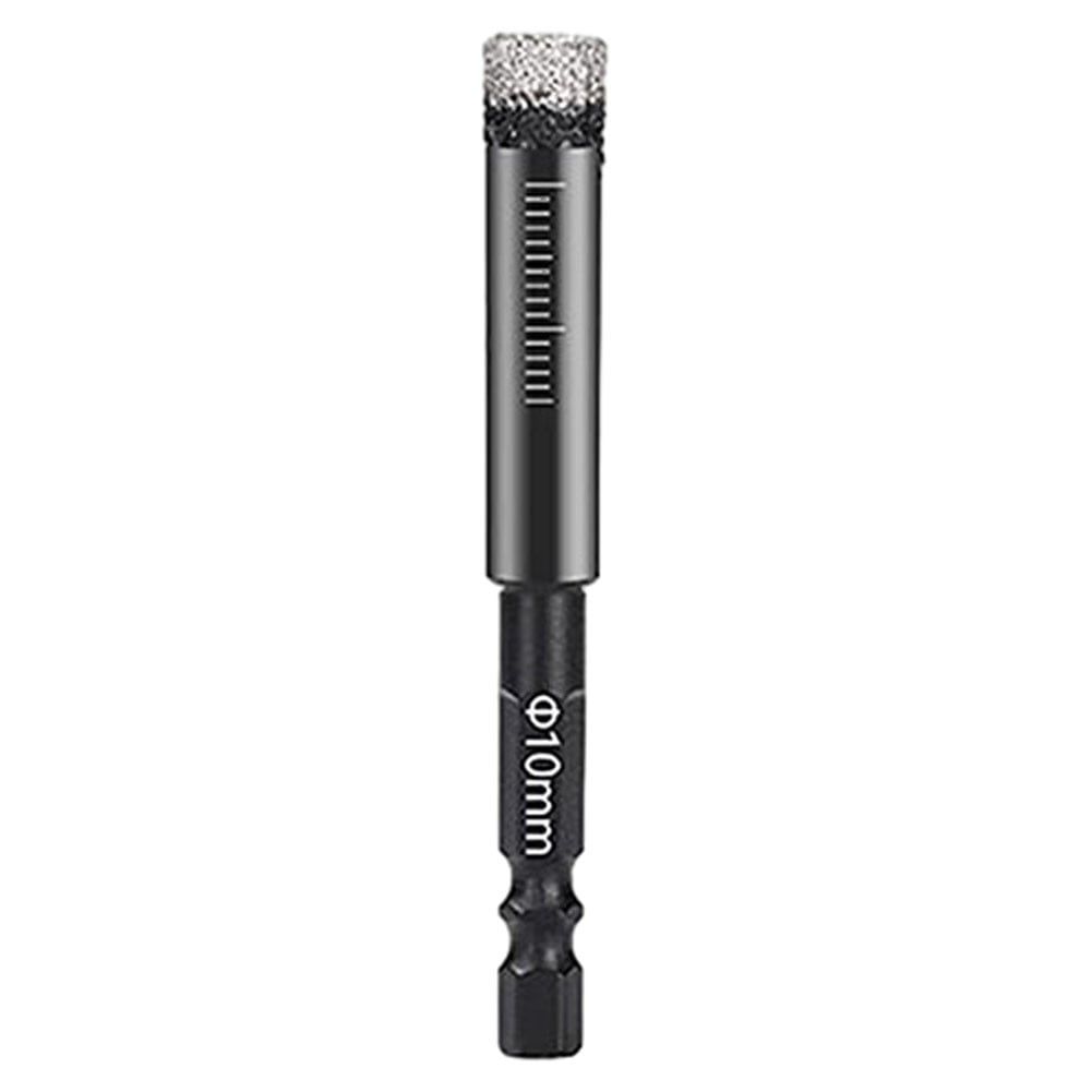 Vaccum Brazed Diamond Dry Drill Bits for Porcelain Tiles Hexagonal ...
