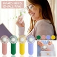 Vacemry 4Pcs Portable Hand Fan, Battery-Powered Mini Hanging Fan with ...