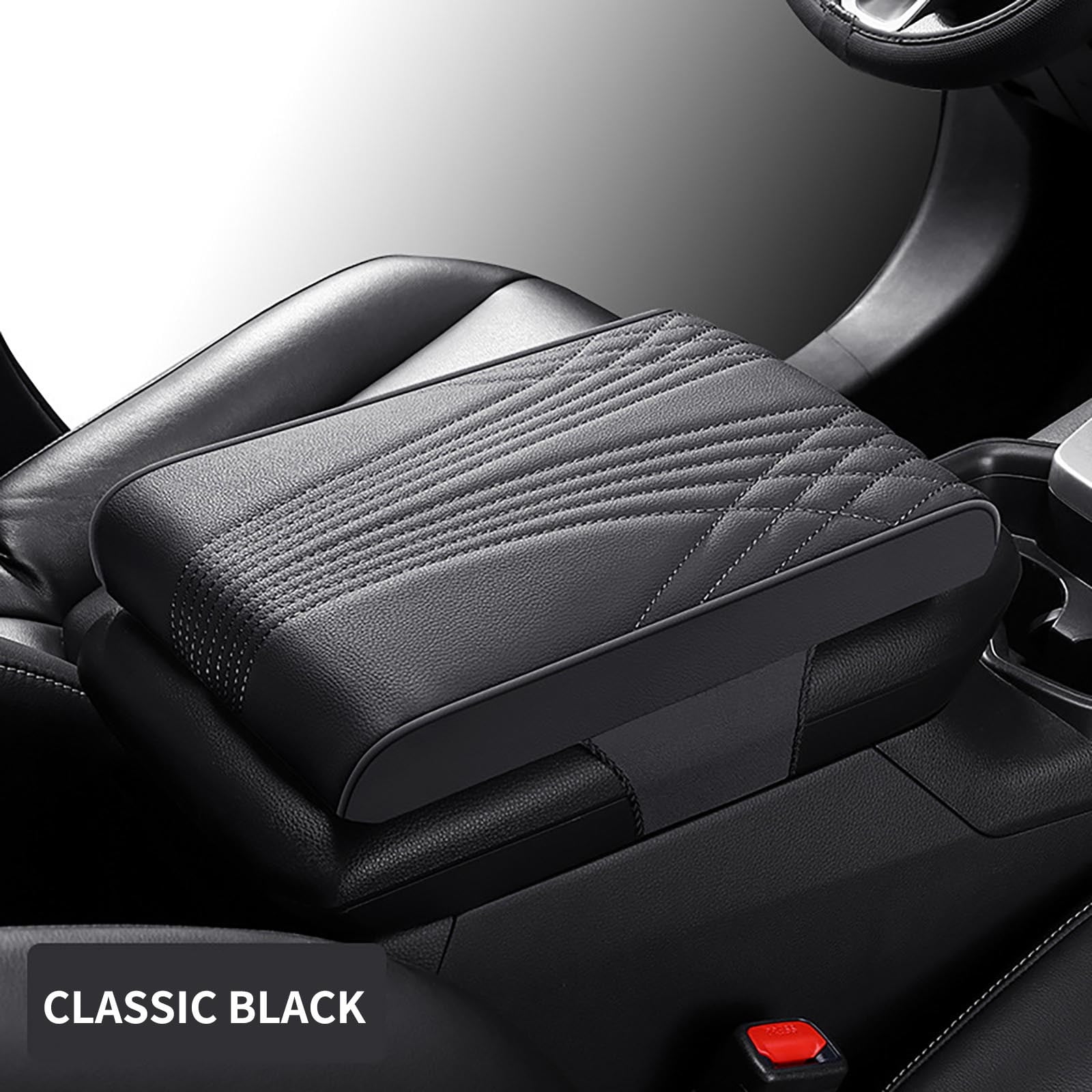 Vacemry Under $5 Car Armrest Heightener, Memory Foam Console Extension ...