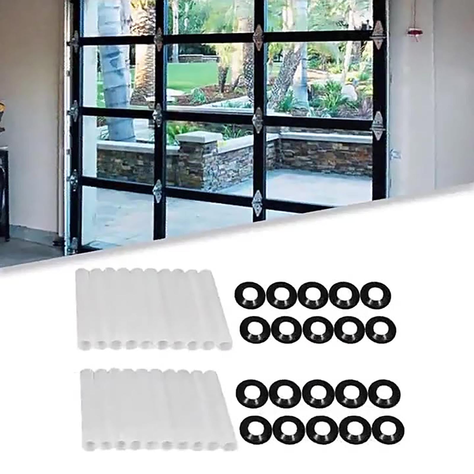 Vacemry under $5 Garage Door Roller, Garage Door Hinge Roller Sleeves ...