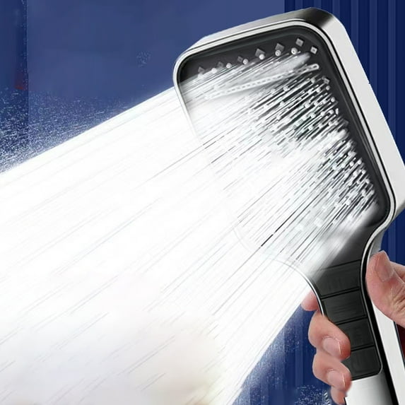 Vacemry Under $5 High Pressure Showerhead, Power Boost Rainfall Shower ...
