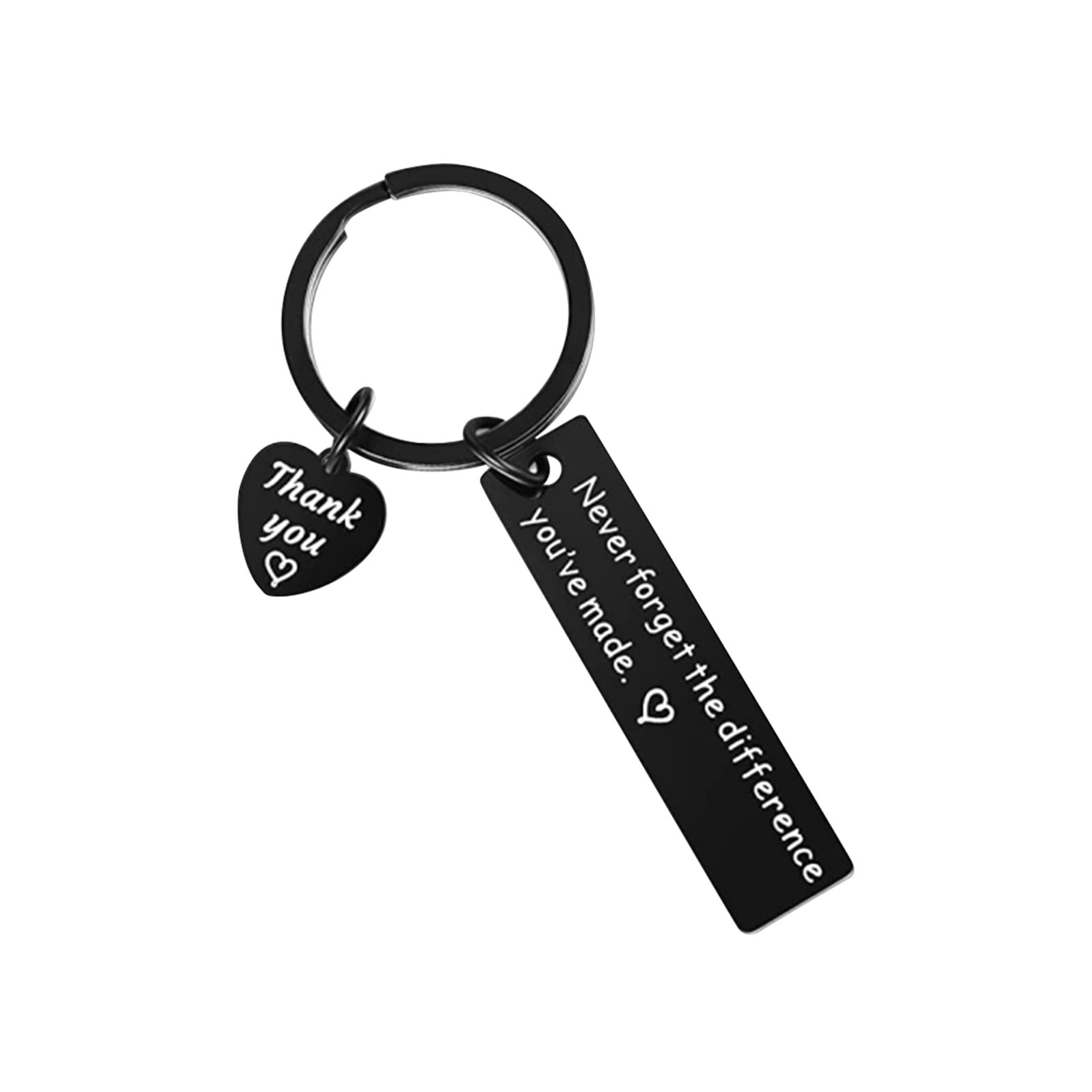 Vacemry Under $5 Inspirational Keychain Stainless, Steel Motivational ...