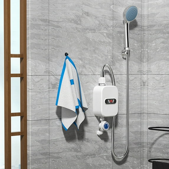 Vacemry Under $5 Instant Water Heater, 3000W Fast Heating Thermostatic ...