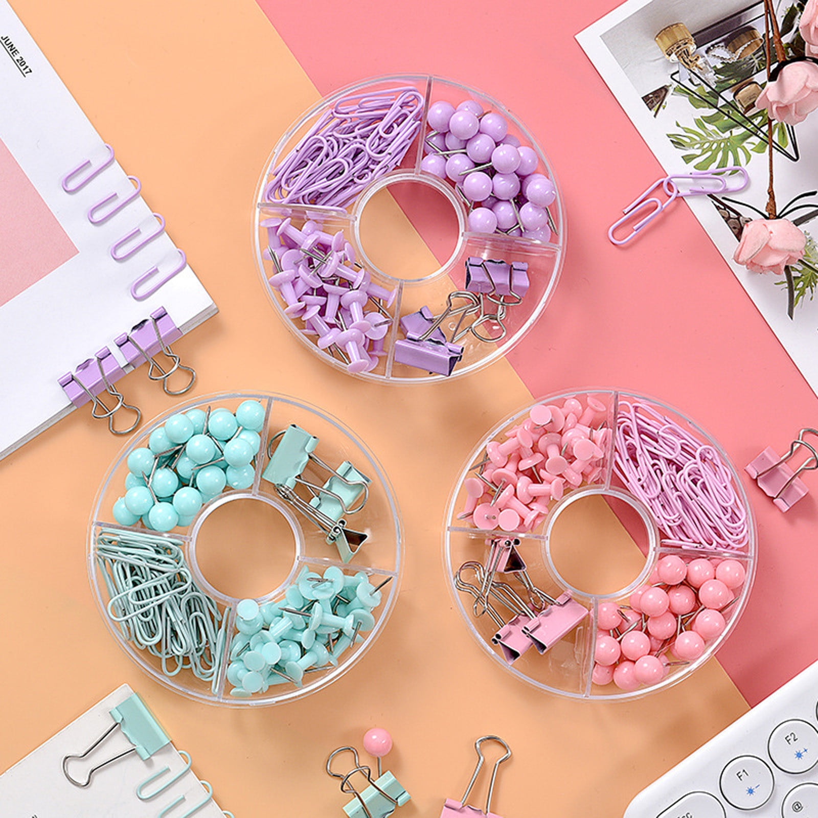 Vacemry Under $5 Office Supply Assortment Kit, Mixed Stationery ...